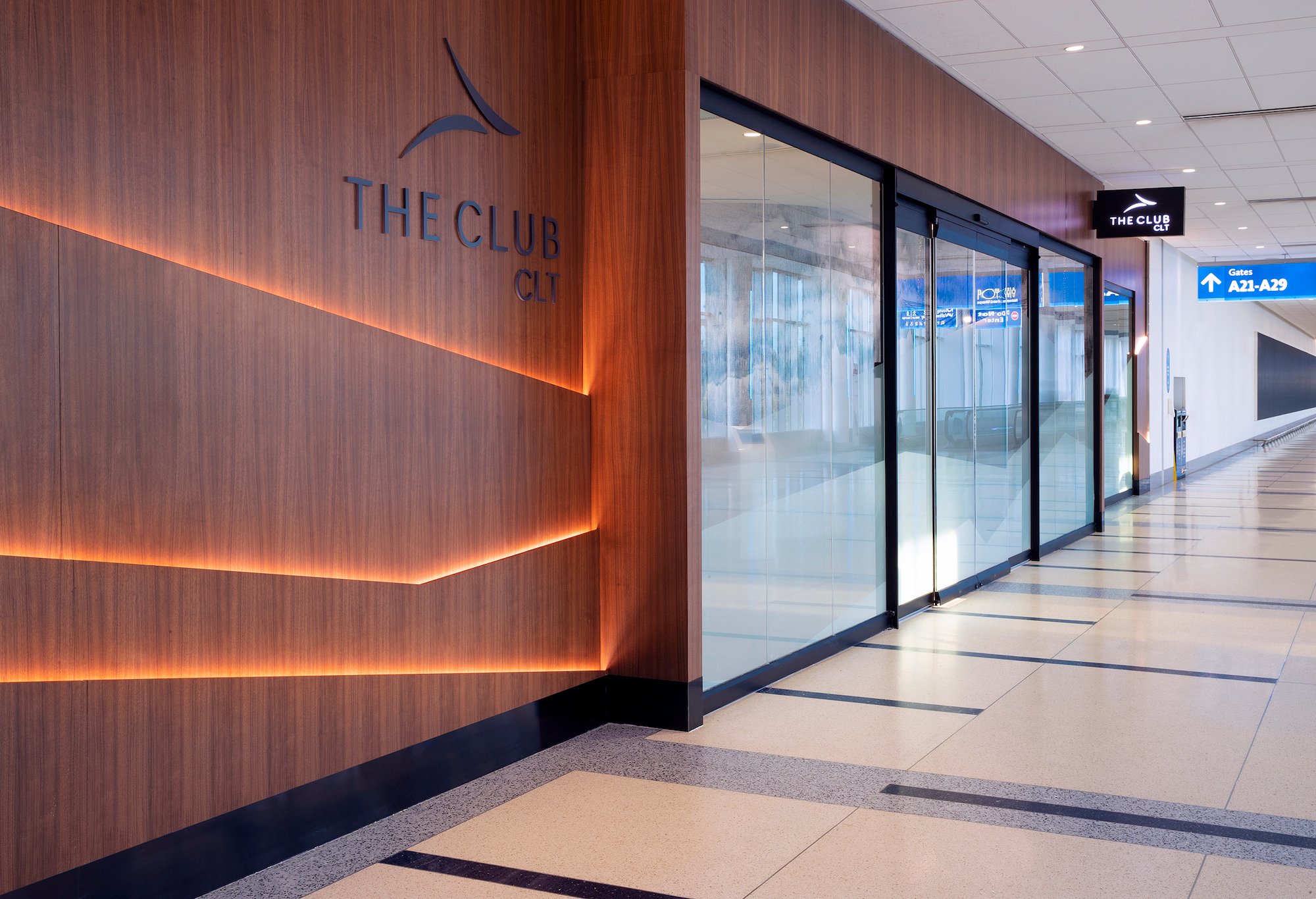 The Club CLT at Charlotte Douglas International Airport | Amex US
