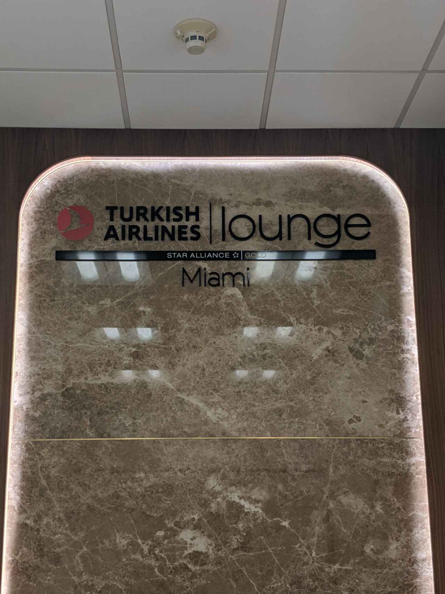 Turkish Airlines Lounge Miami at Miami International Airport | Amex US