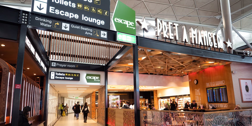STN: Escape Lounges Reviews & Photos - Main Terminal, London Stansted ...