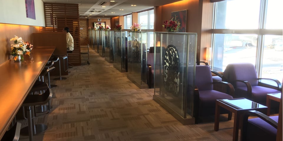 KIX: Thai Airways Royal Orchid Lounge Comentarios y fotos - Terminal 1 ...